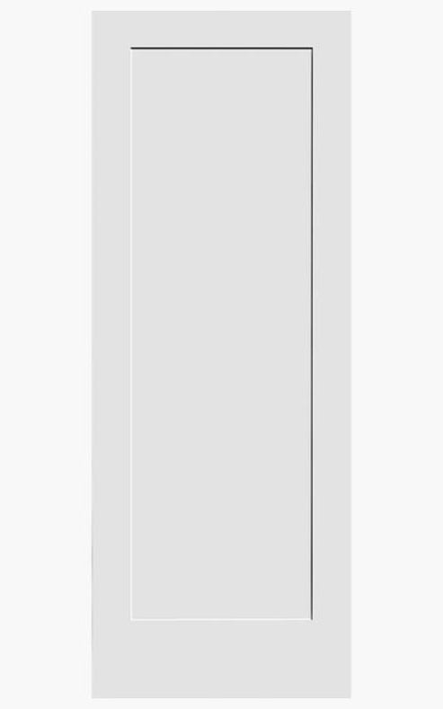 F&D 1 Panel Shaker Solid Core Pre-Hung Door – Floor And Decor